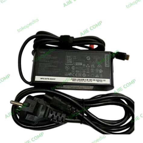 Promo Adaptor Charger Laptop Lenovo IdeaPad Yoga Slim Legion 20V 4 75A USB C Diskon 23 Di