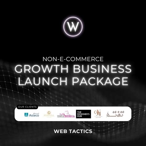 Growth Business Launch Package Non E Commerce Web Tactics
