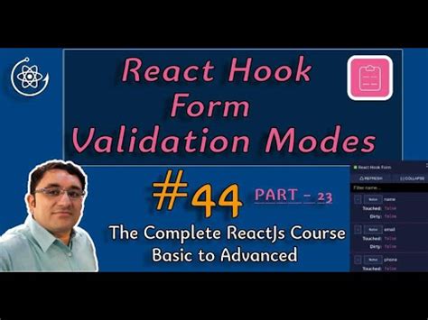 React Hook Form Tutorial In Hindi Validation Modes Explained In Hindi YouTube