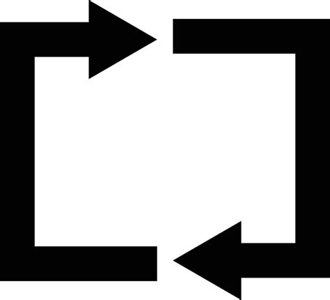 Arrow Rotation Icon Flat Design Vector Icon 20589788 Vector Art At