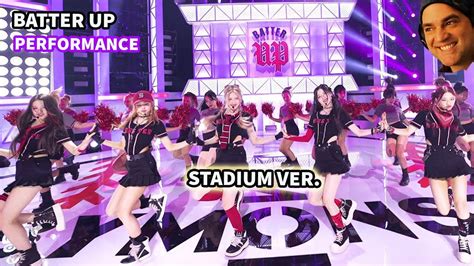 BABYMONSTER REACTION BATTER UP LIVE PERFORMANCE Stadium Ver YouTube