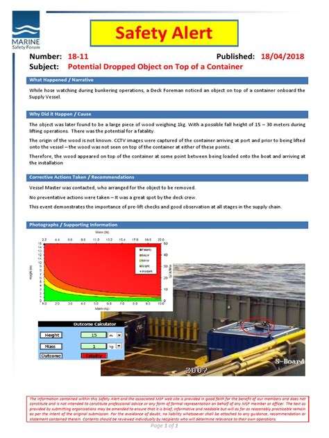 Safety Alert Template Pdf