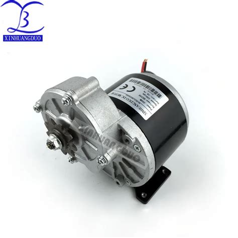 250w 12v 24v 36v 기어 모터 브러시 모터 전기 세발 자전거 Dc 기어 브러시 모터 전기 자전거 모터