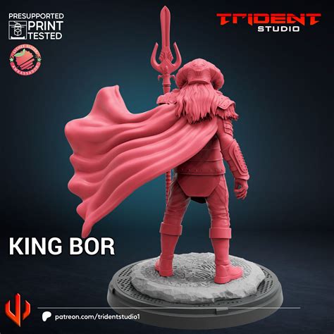 3d File King Bor 🤴 ・3d Print Design To Download・cults