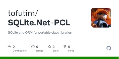 Github Tofutim Sqlite Net Pcl Sqlite And Orm For Portable Class Libraries