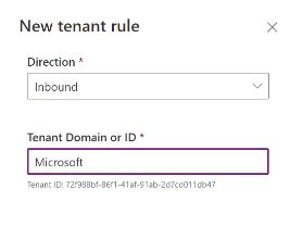 Restrict Cross Tenant Inbound And Outbound Access Power Platform Microsoft Learn