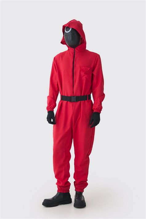 Squid Game Guard Deluxe Fancy Dress Costume