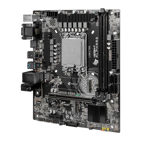 Placa Mae Pichau Alphard H610M T DDR4 LGA 1700 M ATX Chipset Intel