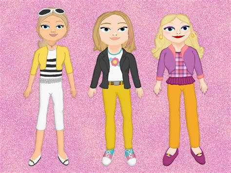 Chloe Bourgeois And Her Sisters By Ahaq780 On Deviantart