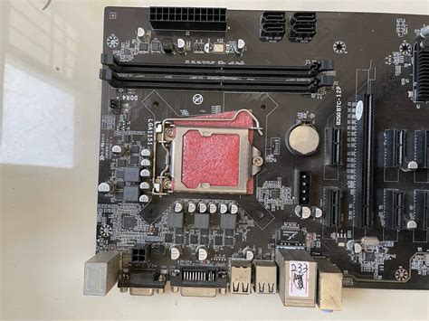 ใช้ Tb250 Btc Pro Motherboard Ddr4 Lga 1151 B250 Btc 12gpu 12pcie B250