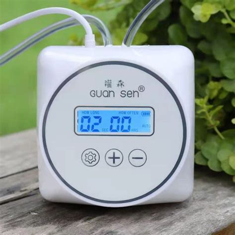 Intelligent Drip Irrigation Timer Save Water And Time