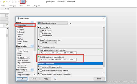 Plsql Developer连接数据库配置devexpress 的数据库连接配置 Csdn博客
