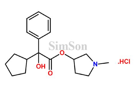 Glycopyrronium Bromide Ep Impurity G Hydrochloride Cas No 13118 10 0