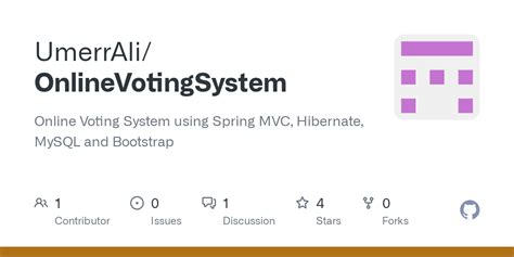 Github Umerrali Onlinevotingsystem Online Voting System Using Spring Mvc Hibernate Mysql