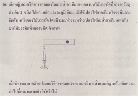 ข้อสอบ Onet วิทย์ ป 6 ปี64 ใบงานเชิงโต้ตอบ Topworksheets