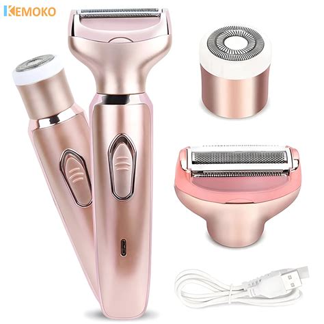 2 In 1 Intimate Hairtrimmer Female Groin Depilation Clipper Women