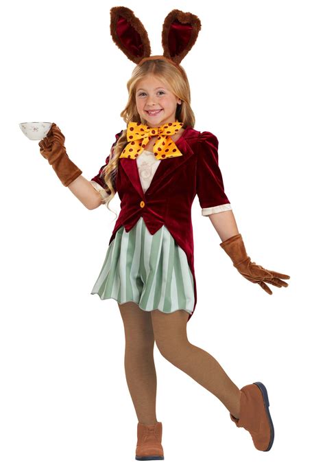 Trendy Girls March Hare Costume Storybook Costumes