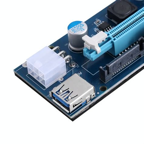 USB PCI E Powered Express X To X Extender Riser Card Adapter Mining Conversion Wire Pin