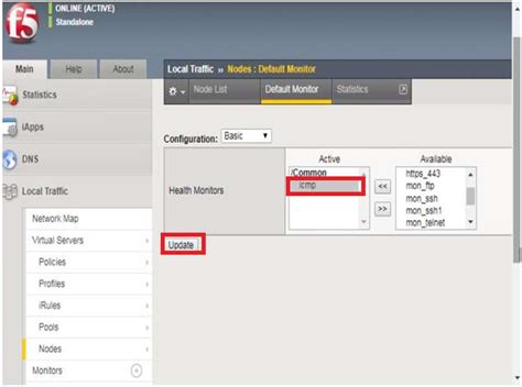 Implementing Configuring Health Monitors In F5