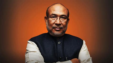 Cm Biren Singh Blames Free Movement Regime For Manipur Unrest