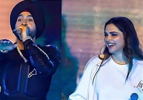 Deepika Padukone Makes Surprise Appearance At Diljit Dosanjhs