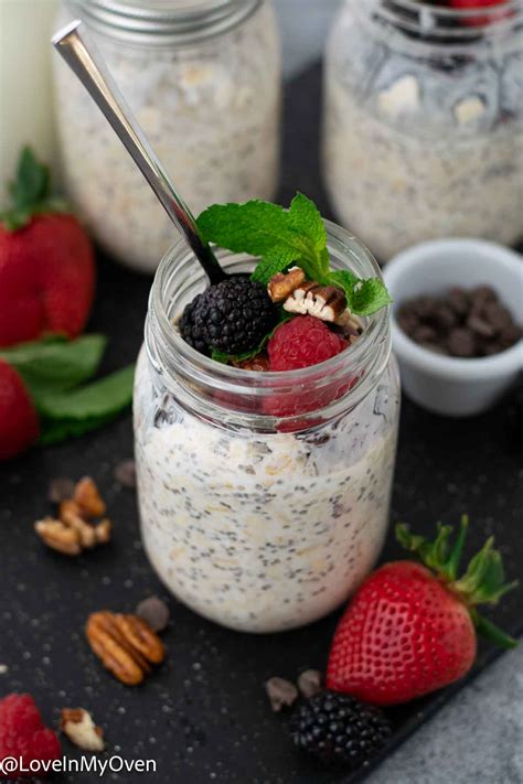 Kefir Overnight Oats Love In My Oven