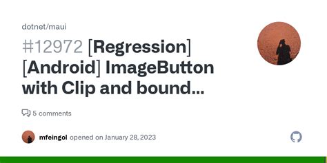 Regression Android Imagebutton With Clip And Bound Isvisible