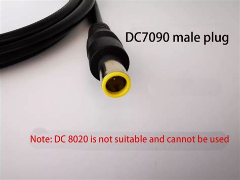 Dc5521 Female To Dc7909 Male Adapter Cable Connector For Jackery Solar Power Ebay