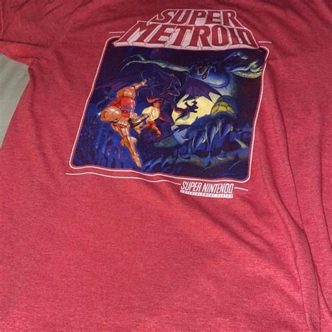 Classic Super Metroid Nintendo Shirt Metroid Depop