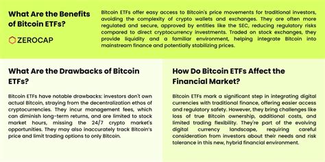Bitcoin Etf Pros And Cons Zerocap