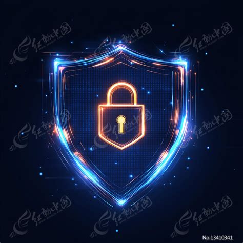 网络数据安全盾牌ai图片下载 红动中国