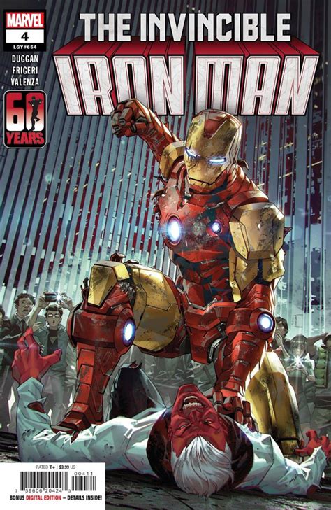 Invincible Iron Man Comic Cover