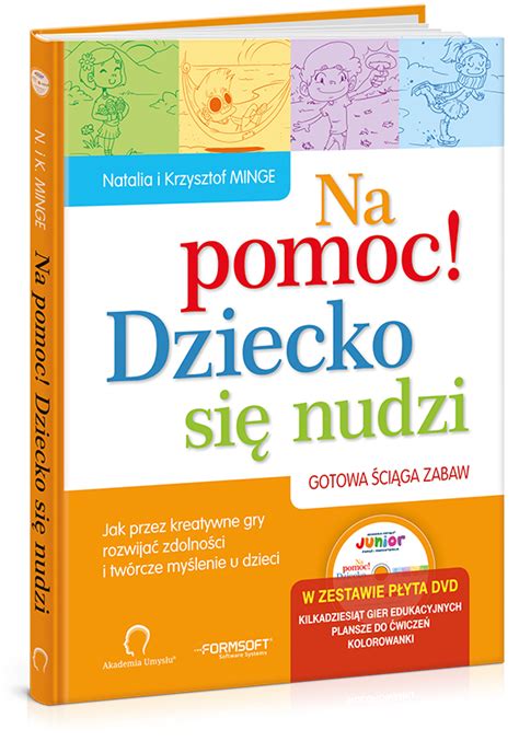 Książka Na pomoc Dziecko się nudzi ćwiczenia