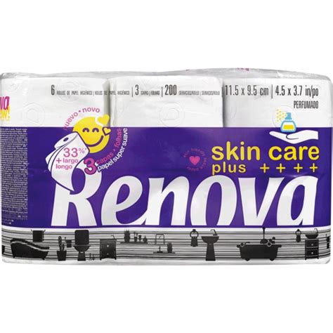 Comprar Papel Higiénico Plus embalagem unidades Renova Skin Care Supermercado El Corte Inglés