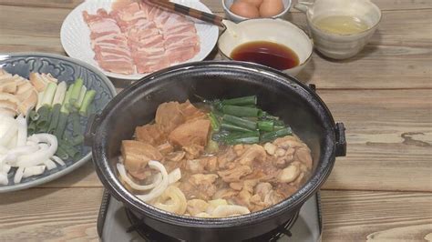 鶏すき焼き｜キユーピー3分クッキング｜日本テレビ