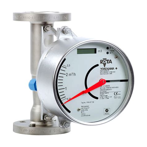 Yokogawa RAMC02 Metal Short Stroke Rotameter