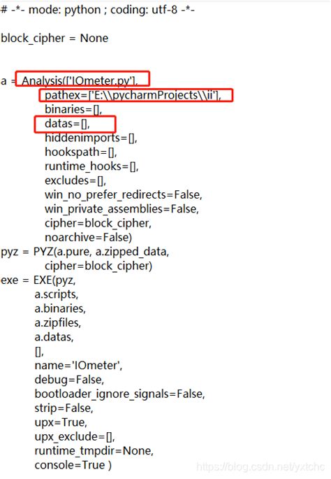 Python脚本打包成exe配置文件python打包配置文件 Csdn博客