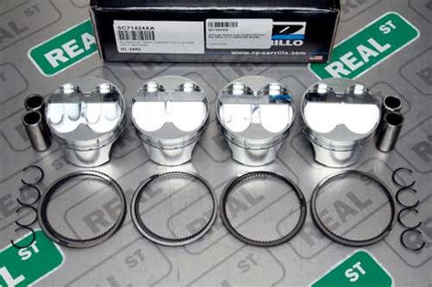 Cp Forged Pistons Set Acura Honda K24a 24l With K24a1 Head 89mm 20mm