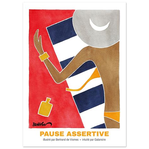 Poster Assertif Pause Assertive Galansire Successtore