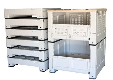 Folding Mega Bin Foldable Pallet Bin Krosstech