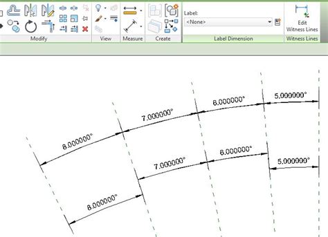 Angular Dimension Edit Witness Lines Autodesk Community