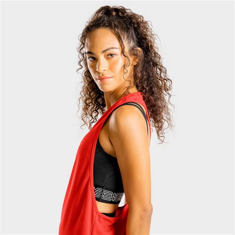 Tw Wonder Woman Tank Ruby Red Workout Tank Tops Women Squatwolf