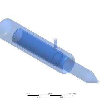Final Geometry Of Model For CFD Simulation Download Scientific Diagram