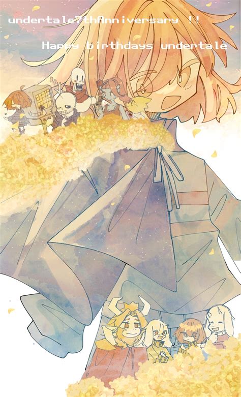 Frisk Sans Undyne Papyrus Toriel And More Undertale Drawn By