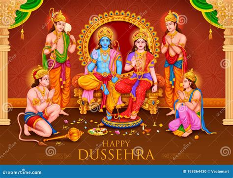 Lord Ram Sita Laxmana Hanuman Bharat And Shatrughna In Ram Darbar