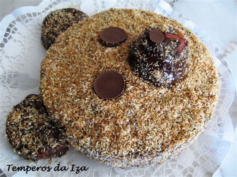 Temperos da Iza: Bolo Urso
