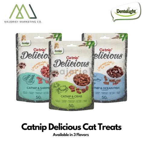 Dentalight Catnip Delicious Soft Cat Treats 50g Lazada Ph