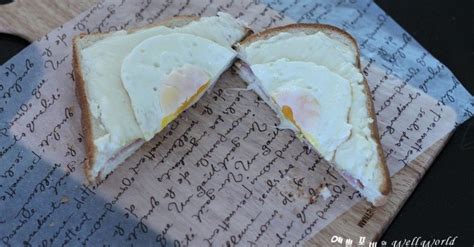 크로크 무슈와 크로크마담 샌드위치 만들기