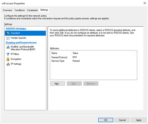 Microsoft NPS As RADIUS For WiFi SAMURAJ Cz Com