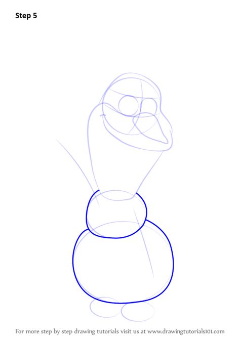How To Draw Olaf From Frozen Frozen Step By Step DrawingTutorials Com